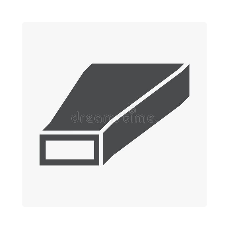 Rectangular Reducers Duct Part Element Vector Icon, Black Silhouette ...