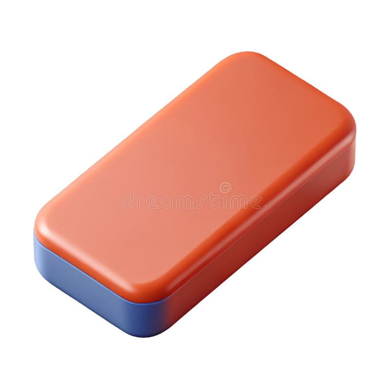 Rectangular rubber eraser stock illustration. Illustration of office ...