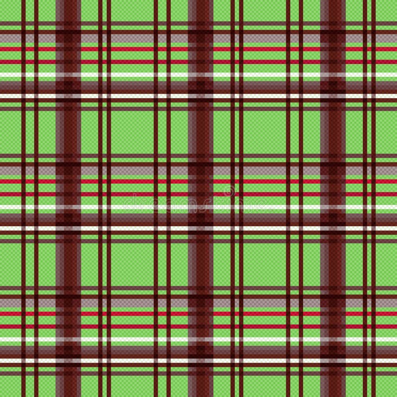 Rectangular Seamless Pattern in Green and Brown Stock Vector ...