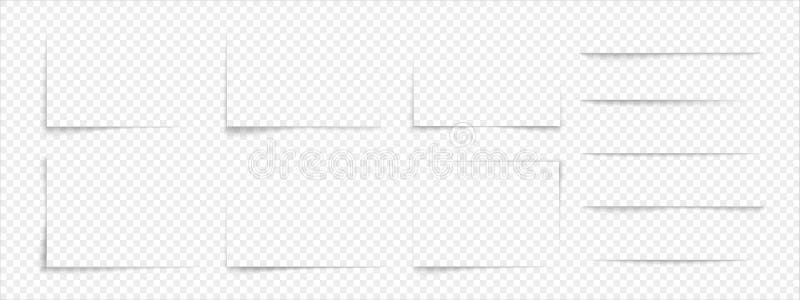 Rectangular Shadow Border. Rectangular Shadow Border from a Sheet of ...