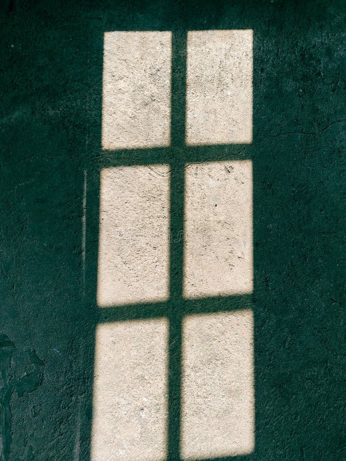 Rectangular Shadow Pattern of a Window Cast Onto a Textured Surface ...