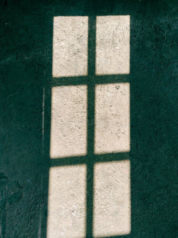 Rectangular Shadow Pattern of a Window Cast Onto a Textured Surface ...