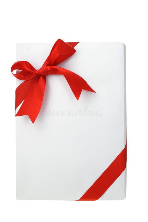 Rectangular Shape White Gift Box Stock Photo - Image of mother ...