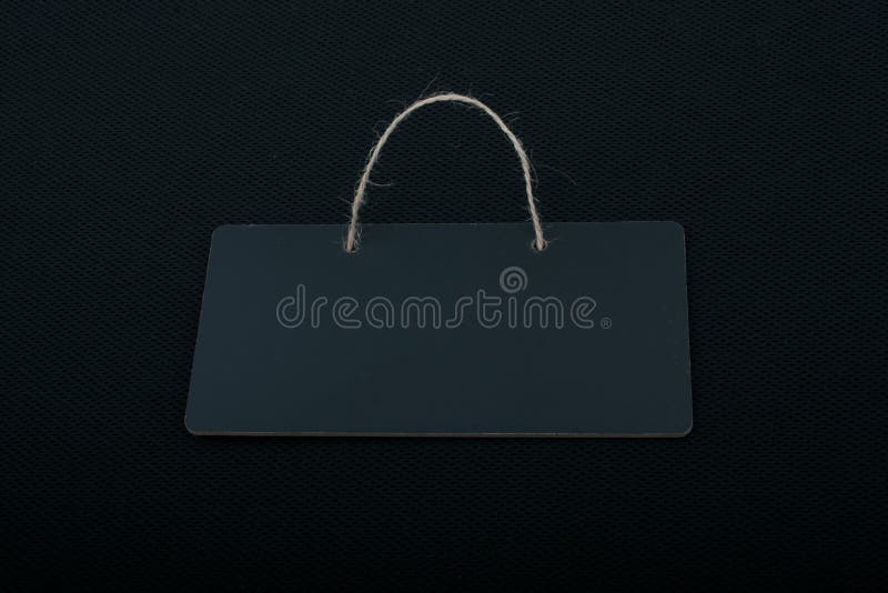 Rectangular Shaped Black Notice Board on Black Stock Photo - Image of ...