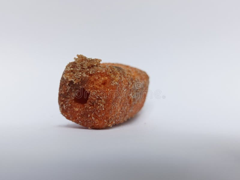 A Rectangular-shaped Chocolate Treat with a Hole in the Centre and ...