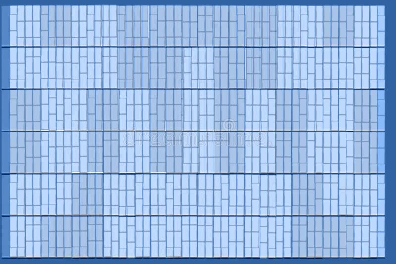 Rectangular Shapes in Blue stock illustration. Illustration of fabric ...