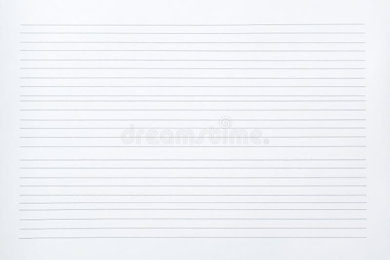 A Rectangular Sheet of White Paper Featuring Lines Printed on it Stock ...