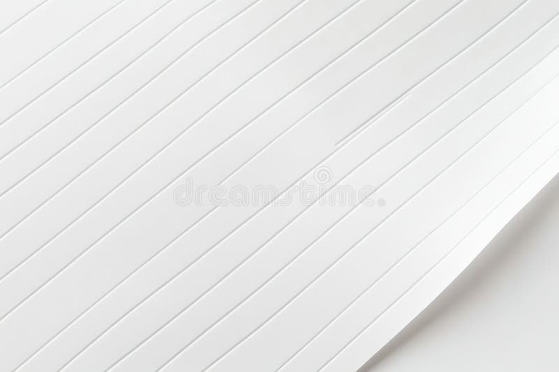 A Rectangular Sheet of White Paper Featuring Lines Printed on it Stock ...