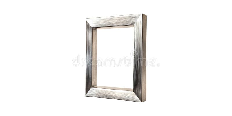 Rectangular Silver Picture Frame. Elegant Home Decor and Art Display ...