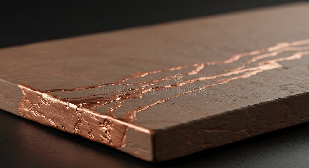 Copper Metallic Veins Stock Illustrations – 367 Copper Metallic Veins ...