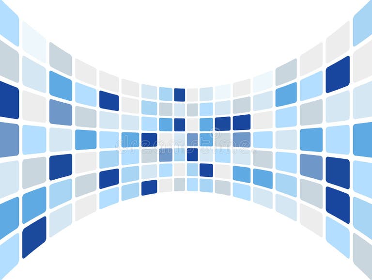 Floating Solid Blocks in Space. Stock Vector - Illustration of ...