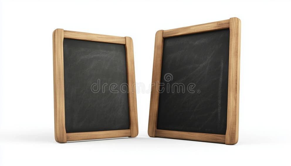 Rectangular and Square Chalkboards with Wooden Frames for Classroom and ...