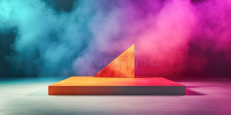 Elegant Product Showcase Luxury Product Lifestyle Studio Smoke Lighting ...