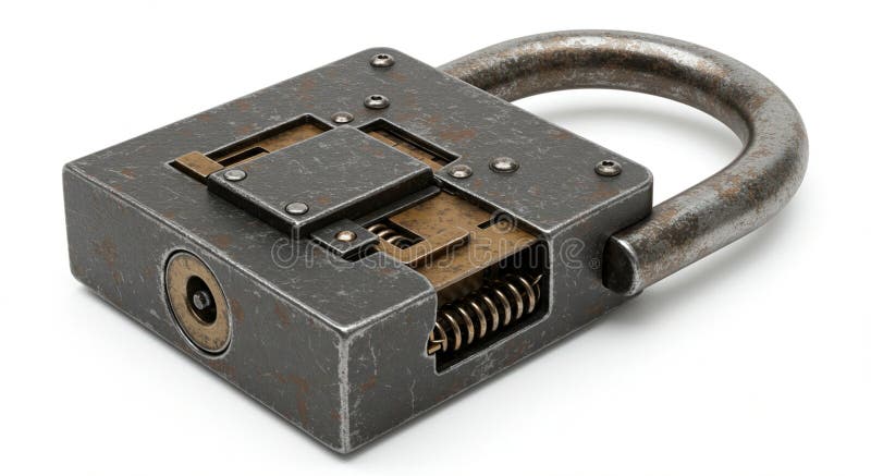 Visible Coiled Spring Mechanism Stock Illustrations – 16 Visible Coiled ...