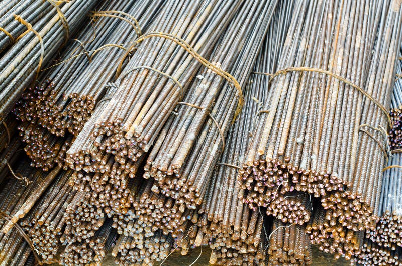 Steel Specimen for Traction Tests Isolated on Background Stock Image ...