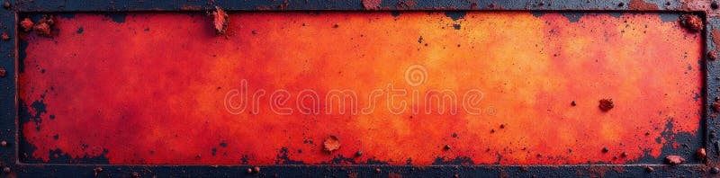 Rectangular Stencil with a Heavily Textured, Soiled Border , Overlay ...