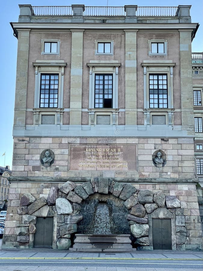 Royal Palace, Stockholm, Sweden Stock Photo - Image of wall, palace ...
