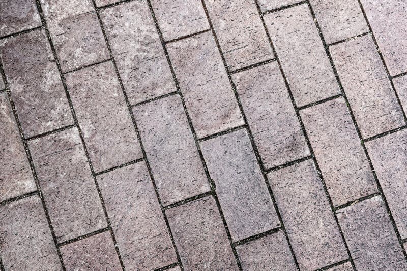 Rectangular Stone Pattern Light Gray Slant Background Solid Closeup ...