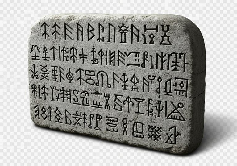 Stylized Stone Tablet Stock Illustrations – 109 Stylized Stone Tablet ...