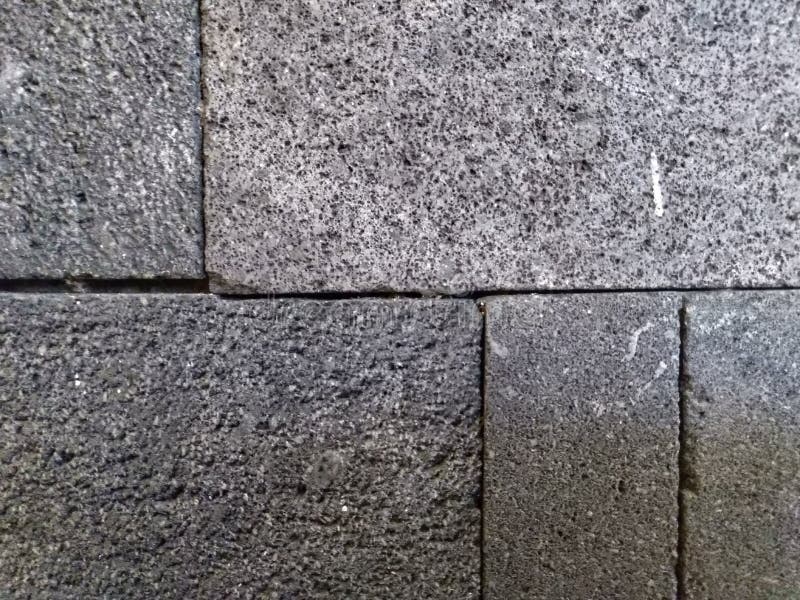 Rectangular Stone Walls Neatly Arranged Stock Photo - Image of ...