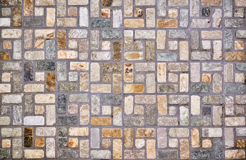 Colored Rectangular Stones on the Ground Making Shapes and Giving ...