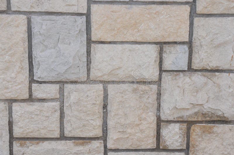 Rectangular Stones Texture With Black Cement, Ancient Estructure ...