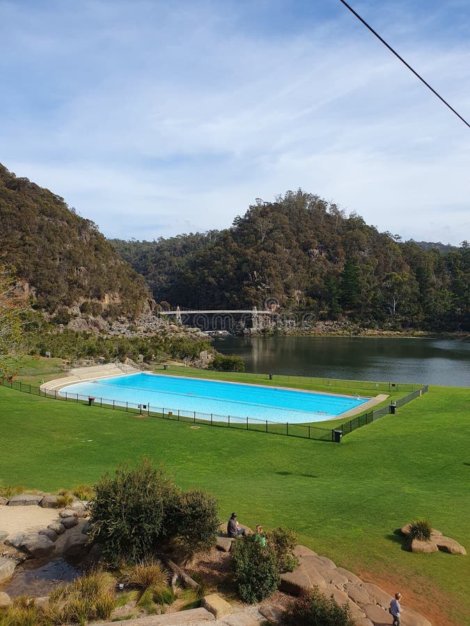 Cataract George Launceston Tasmania Stock Photo - Image of george ...