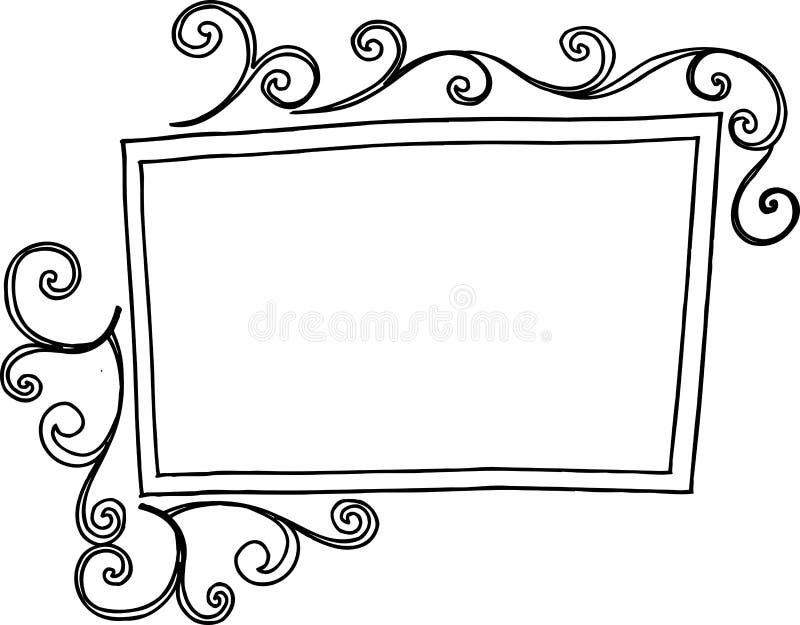 Rectangle Black And White Clip Art