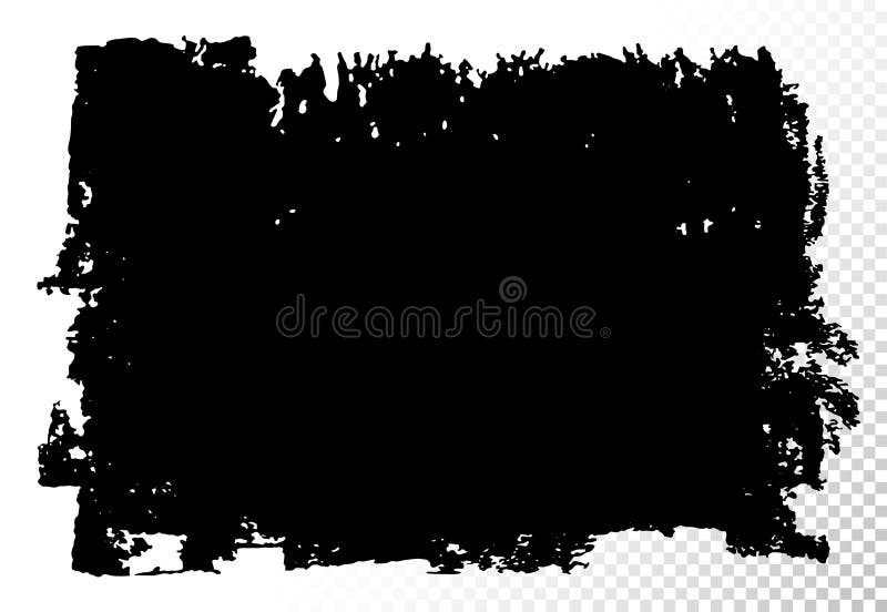 Big Set of Rectangular Text Box. Grunge Paint Stripe. Vector Brush ...