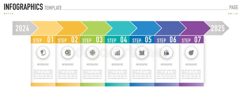 Rectangular Paper Origami Infographic for Business Presentation Stock ...