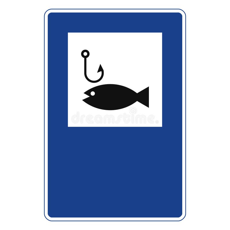 Rectangular Traffic Signal in Blue and White, Isolated on White ...