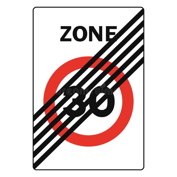 Rectangular Traffic Signal in White and Red, Isolated on White ...