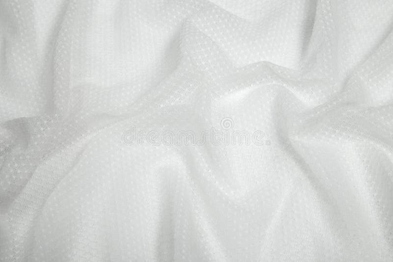 Rectangular Translucent White Cloth Stock Photo - Image of ruched ...