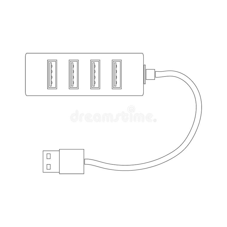Rectangular Cable Stock Illustrations – 926 Rectangular Cable Stock ...