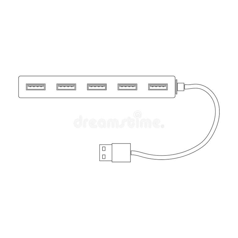 Rectangular Cable Stock Illustrations – 841 Rectangular Cable Stock ...