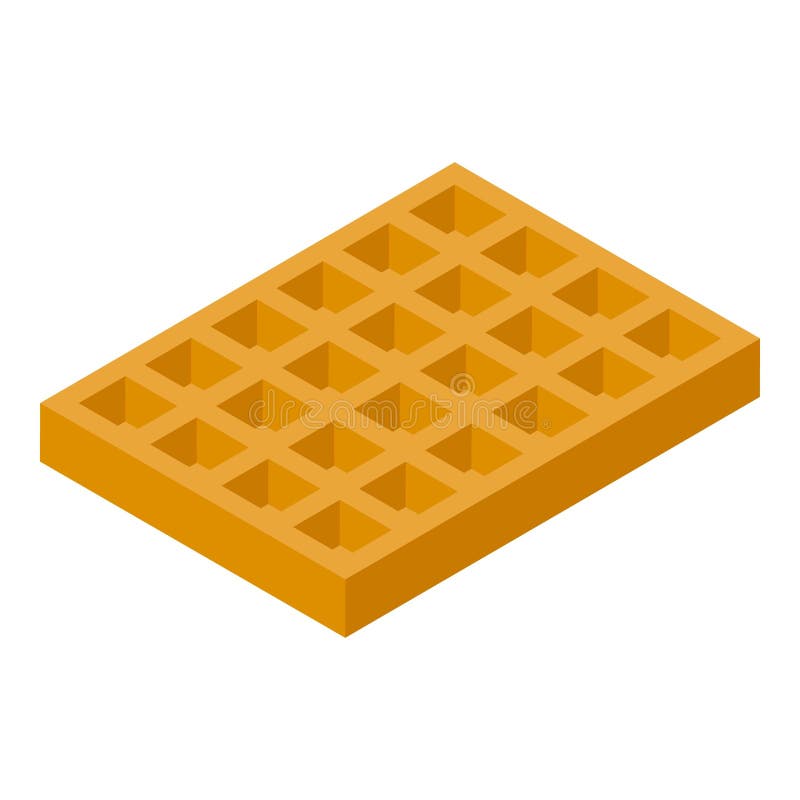 Rectangular Waffle Iron Making a Delicious Breakfast Treat Stock ...