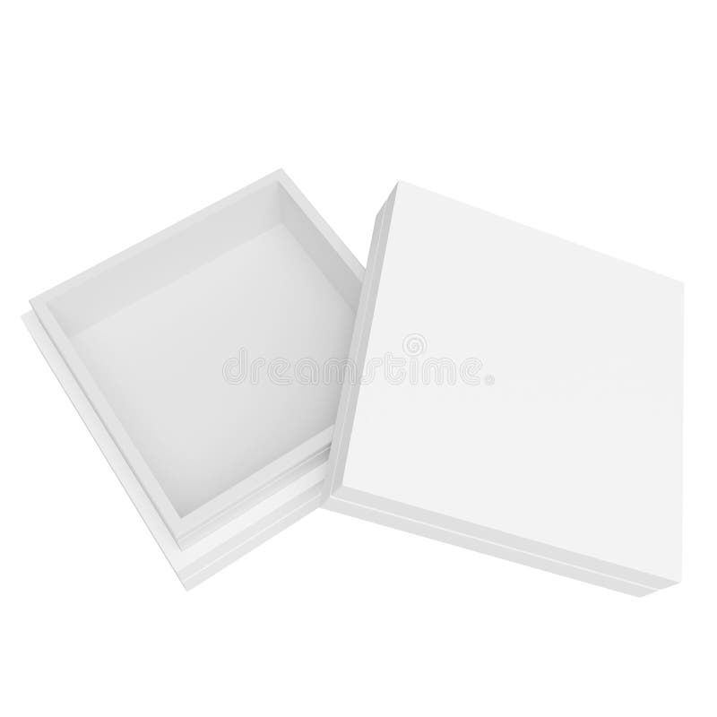 Rectangular White Box Pattern Looks Beautiful and Clean Isolated on ...