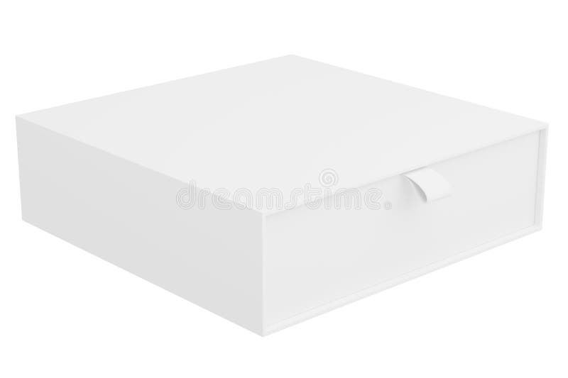 Rectangular White Box Pattern Looks Beautiful and Clean Isolated on ...