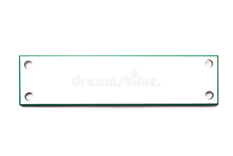 Rectangular White Label stock photo. Image of border - 15413308