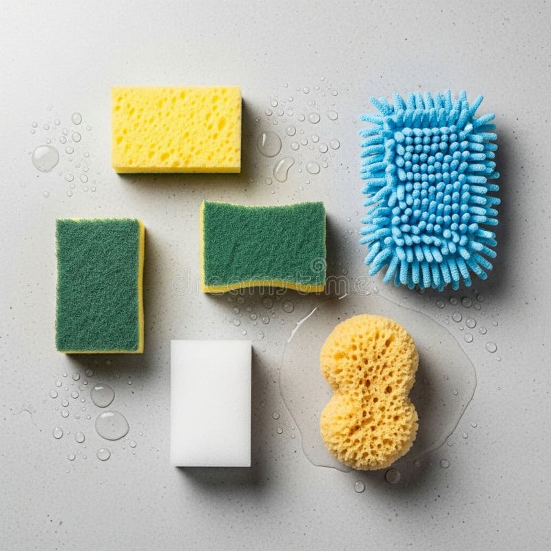 Orange Cellulose Sponge Stock Illustrations – 73 Orange Cellulose ...