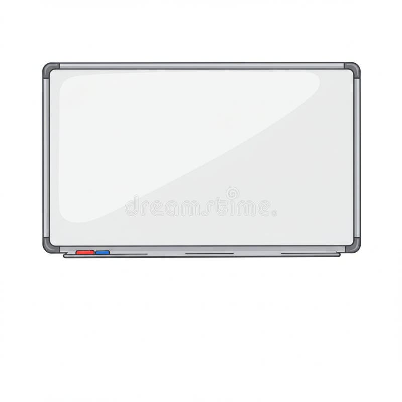 Rectangular Whiteboard Stock Illustrations – 761 Rectangular Whiteboard ...