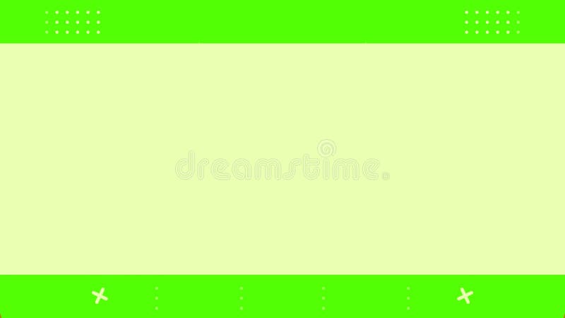 Rectangular for the Whole Screen, Horizontal Frame with Abstract Shapes ...