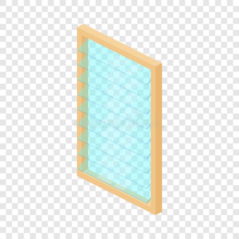 Rectangular Window Frame Icon, Isometric 3d Style Stock Vector ...