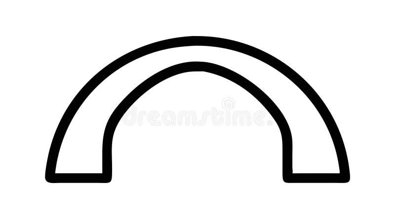 Rectangular Window Frame Icon Vector Illustration, Vector Design ...