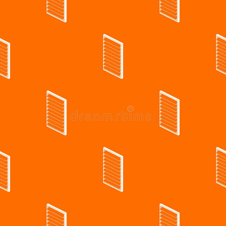 Rectangular Window Frame Pattern Vector Orange Stock Vector ...