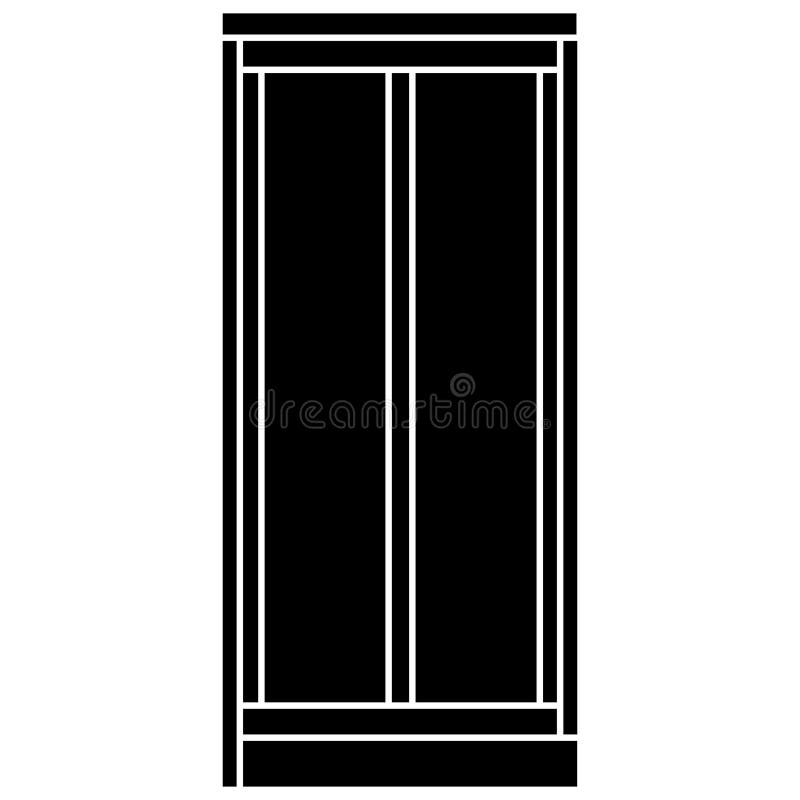 Rectangular Window Outline for House Isolated on White Background ...