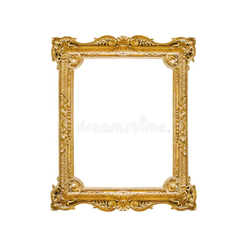 Rectangular Wooden Photo Frame Border Artistic Classical Gallery Thick ...