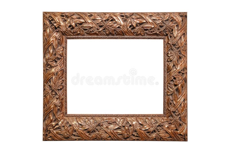 Rectangular Wooden Photo Frame Border Artistic Classical Gallery Thick ...