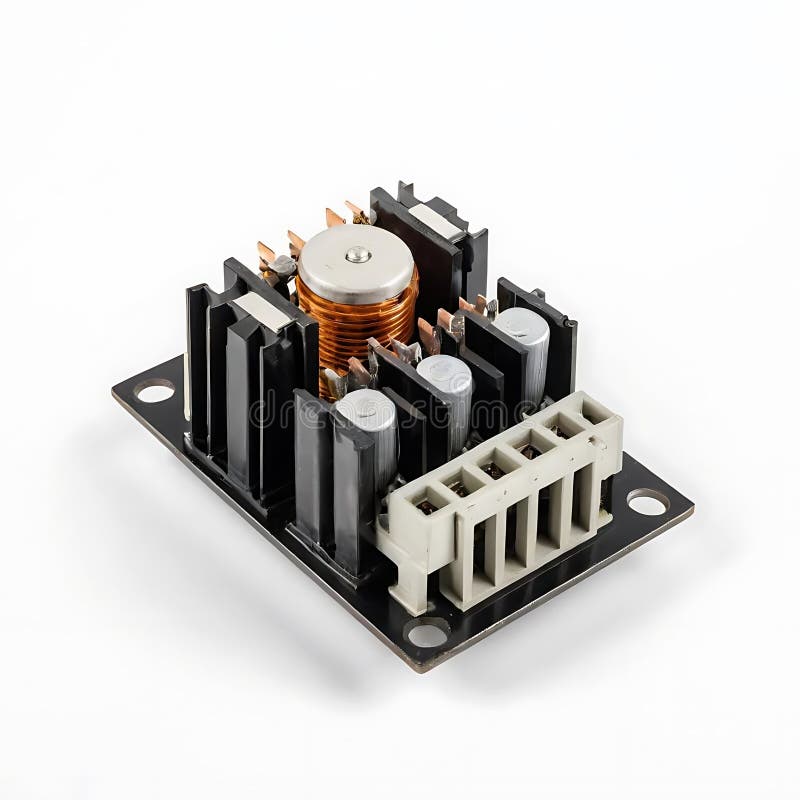 Rectifier Isolated on a White Background Stock Illustration ...