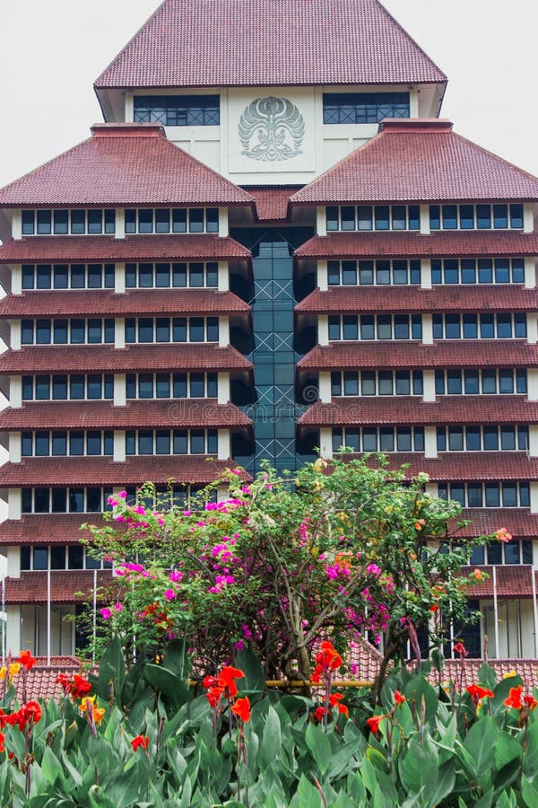 The Rectorate Building of the University of Indonesia in West Java ...